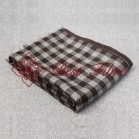 China Yak grid scarf&shawl for sale