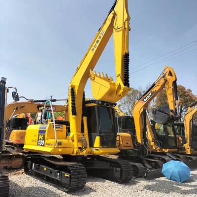 Gebruikte Komatsu Graafmachine PC130 Tweedehands 13ton Crawler Digger gemaakt in Japan