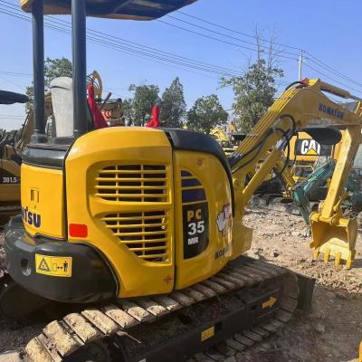Cina Escavatore Komatsu usato PC35 Escavatore a seconda mano da 3,5 tonnellate di piccole dimensioni in vendita