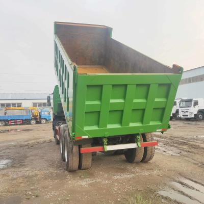 China Sinotruk RHD Gebruikte dumptruck Howo 371 375 6x4 10 Wheeler Te koop