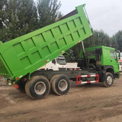 China Sinotruk RHD Gebruikte dumptruck Howo 371 375 6x4 10 Wheeler Te koop