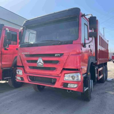 China Tweedehands Sinotruk Tipper Truck 30 Ton 10 Wheeler Howo 375 Dump Truck Te koop