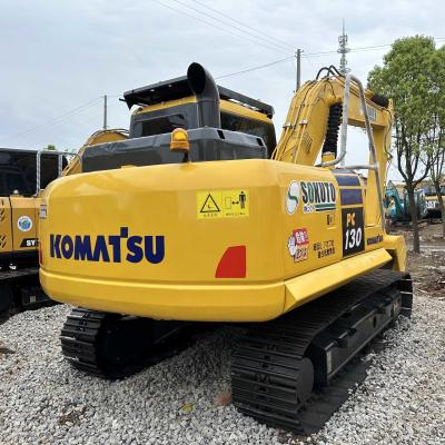 China Sencondhand Komatsu Digger PC130 Used 13ton Small Type Crawler Excavator for sale