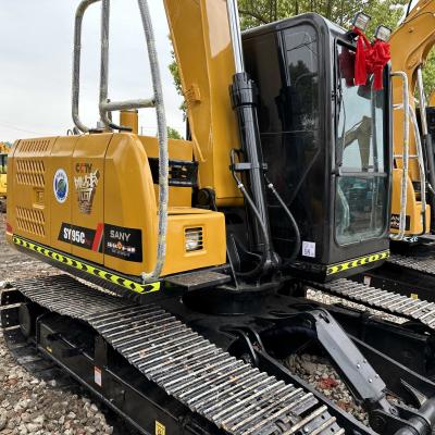 China Secondhand SANY Digger  SY95C  Used 9.5ton Small Type Mini Crawler Excavator for sale