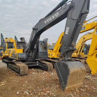 중국 사용 된 발굴기 원본 VOLVO EC240 사용 하 여 수압 24 톤 크롤러 발굴기 판매용