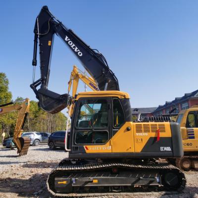 중국 중고용 발굴기 원본 VOLVO EC140B 사용 하 고 수압 14톤 크롤러 덱러 판매용