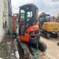 China Secondhand Kubota Digger  U35  Used 3.5ton Small Type Mini Crawler Excavator for sale