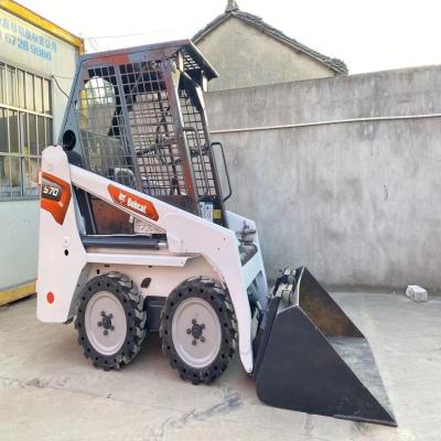 Cina Bobcat S70 Used Skid Steer Caricatore di attrezzature pesanti Mini S300 S185 S18 S16 in vendita