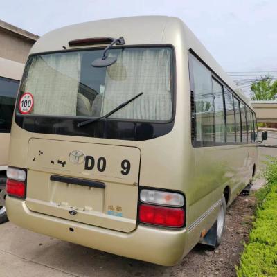 China 2nd Hand Toyota Coaster Bus City Shuttle 21 Passenger for sale