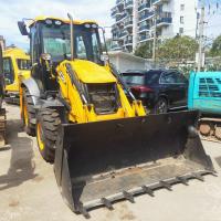 China Engineering Used Backhoe Loader Old JCB 3CX Machine for sale