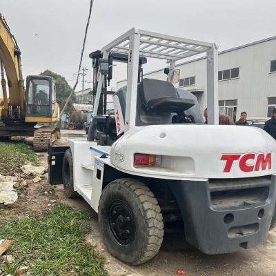 China Robust FD70 TCM 7 Ton Forklift Second Hand Electric Forklift for sale