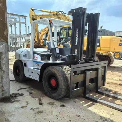 China Robuuste FD100TCM 10 ton heftruck Tweedehands elektrische heftruck Te koop