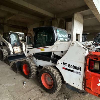 China Bobcat S550 Gebruikte skid steer loader voor de aarde bewegen Te koop