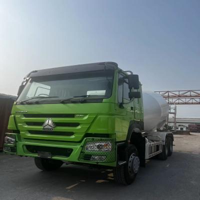 China HOWO 371 Used Concrete Trucks 8x4 Cement Mixer for sale