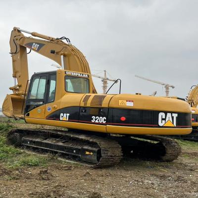 中国 中古キャタピラー掘削機 CAT 320C 中古 20トンクローラー掘削機 販売のため