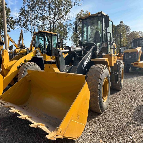 Quality 162kW Used Wheel Loader XCMG LW500GV 17 Ton Weichai Engine for sale