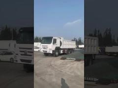 6x4 Diesel gebruikte dump truck tipper tweedehands Howo 371hp