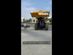 Carregador de rodas usado de 162kW XCMG LW500GV 17 toneladas Weichai Motor