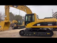 25 toneladas 325C CAT Excavador Máquina de Escavação de segunda mão
