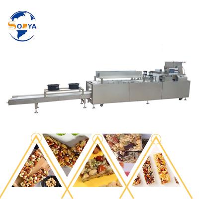 China cereal bar forming machine/cereal bar cutting machine/rice grain pattern machine for sale