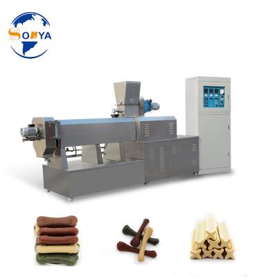 China pet chewing gum processing line/dog chew bones machine/pet chewing gum/pet chewing gum granulator/pet food production li for sale