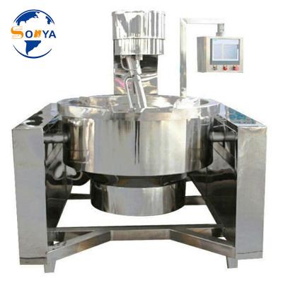 China sugar melting pot/cooking mixer wok/Planetary frying pan/cereal bar cutting machine for sale