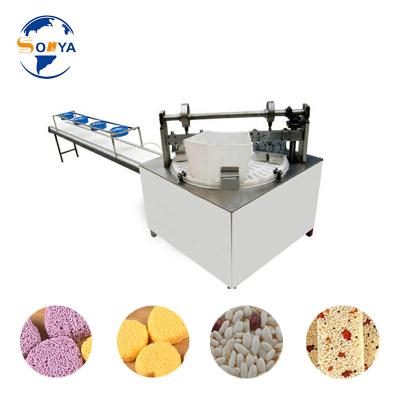 China cereal bar forming machine/cereal bar cutting machine/rice grain pattern machine for sale