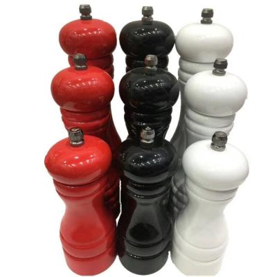 China China manufacturer Best price Hot Sales 2 in 1 wood salt shaker and pepper mill set for sale