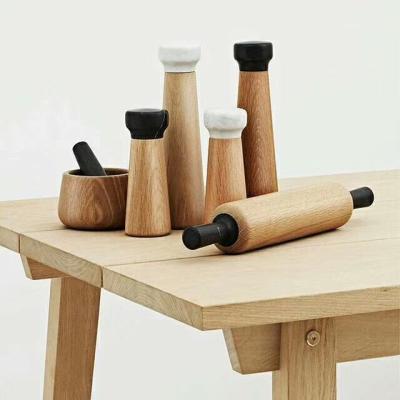 China Newest selling trendy style and resonable price salt mill and pepper grinder set for sale