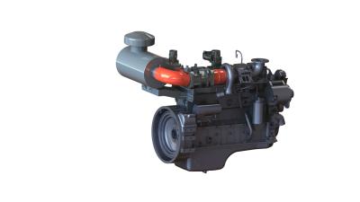 Cina blocco alimentatore di potenza del motore turbo di Syngas del refrigeratore 5.9L 600 chilogrammi in vendita