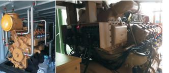 Cina gruppo elettrogeno del biogas 600kW 750kva U26556N JIG600N T in vendita