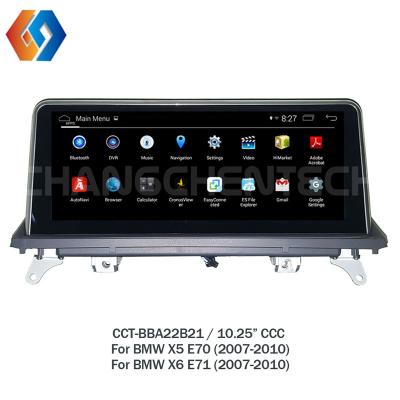 China 10.25" RK PX3 BMW multimedia For BMW X5 E70 (2007-2010) X6 E71 (2007-2010) Original CCC System for sale