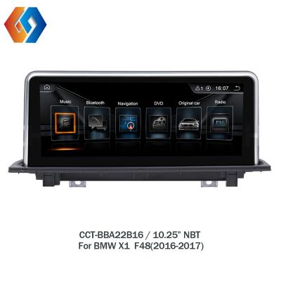 China All in one 10.25" RK PX3 Android Car Radio Dashboard Replacement For BMW X1  F48(2016-2017) Original NBT System CE RoHS for sale