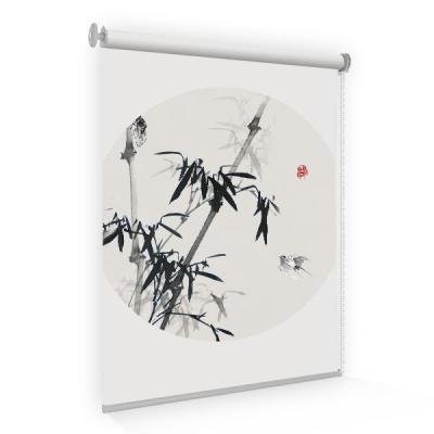 China Heat Proof Custom Printed Roller Shades Patterns Customizable With 38mm Tubes for sale