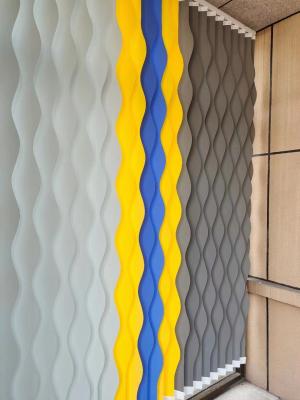 China wholesale smart sunshade vertical blinds Factory directly S Type Vertical Blind Water Wave Curtain for sale