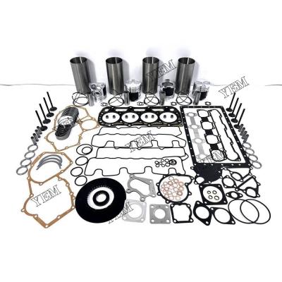 Cina For Perkins 404D-22 Cylinder Liner Kit Full gasket set  Excavator Engine in vendita