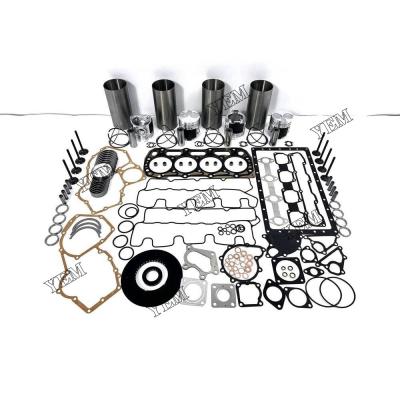 Cina For Perkins 404D-22 Cylinder Liner Kit Full gasket set  Excavator Engine in vendita
