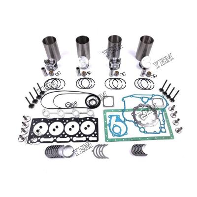 Cina Overhaul Rebuild Kit&Pistion Ring for Kubota V1505 V1505D V1505T Engine parts in vendita