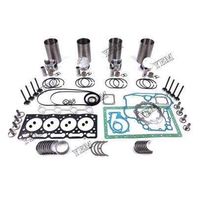 Cina Overhaul Rebuild Kit&Pistion Ring for Kubota V1505 V1505D V1505T Engine parts in vendita