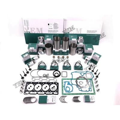 Cina Overhaul Rebuild Kit&Pistion Ring for Kubota V1505 V1505D V1505T Engine parts in vendita