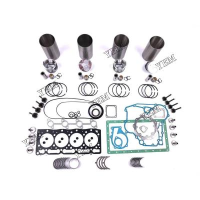 Cina Overhaul Rebuild Kit&Pistion Ring for Kubota V1505 V1505D V1505T Engine parts in vendita