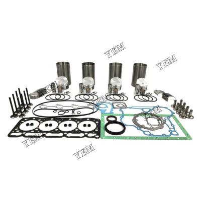 Cina New Kubota V1305 Engine  parts Overhaul Rebuild Kit with excavator in vendita