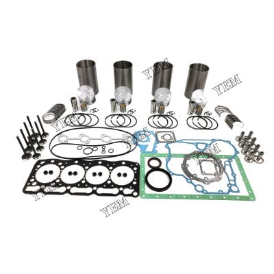 Cina New Kubota V1305 Engine  parts Overhaul Rebuild Kit with excavator in vendita