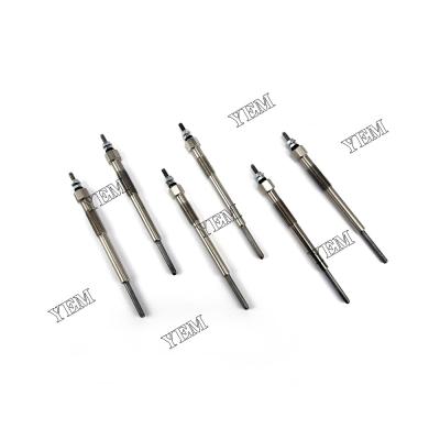 China For Isuzu Parts 6HK1 4HK1 6 PCS Glow Plug 8-94390777-6 engine Te koop