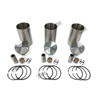 Cina 3D84-1 Cylinder Liner Kit For Yanmar Excavator engine prats in vendita