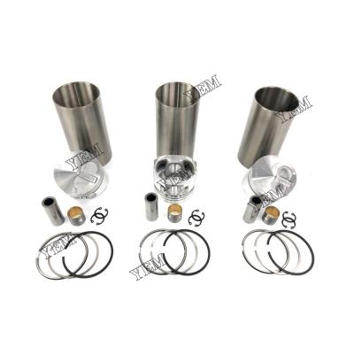 China Engine 3TNE72 Cylinder Liner Kitt For Yanmar Excavator Diesel prats Te koop