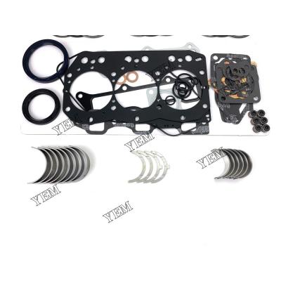 Cina Engine 3TNE82 For Yanmar Overhaul Rebuild Kit With Gasket Set Bearing&Valve Train in vendita