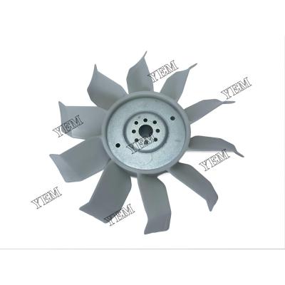 Cina Construction Machinery Parts Fan Blade 10 Blades 4LE1  For Perkins Engine in vendita
