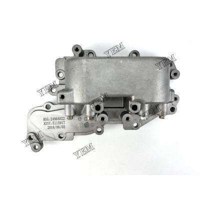 Cina Oil Cooler C4.4 Parts Compatible With For Caterpillar Engine 2486A023 2486A014 2486A18 2486A022 in vendita