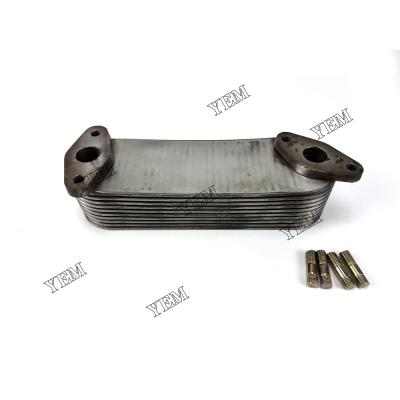 Cina M10C For Hino Excavator Genuine Oil Cooler Core in vendita
